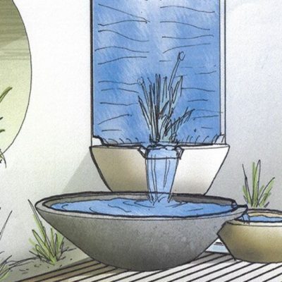 Custom Water Features, Planter boxes & Seating | H2O Designs